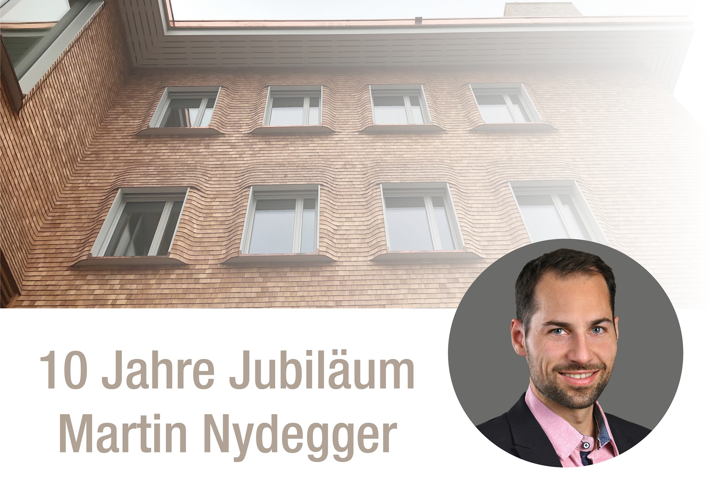 10-jähriges Dienstjubiläum Martin Nydegger - SJB Kempter Fitze AG