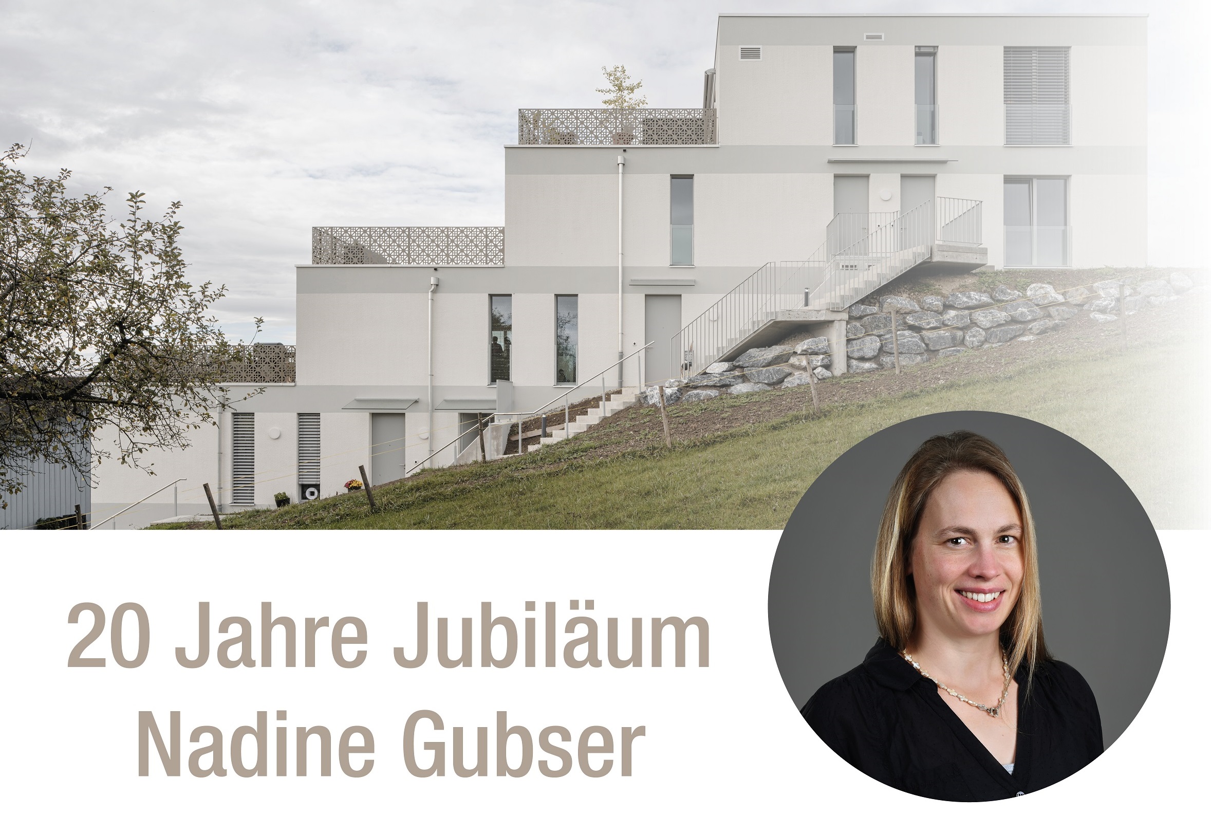 20-jähriges Dienstjubiläum Nadine Gubser - SJB Kempter Fitze AG